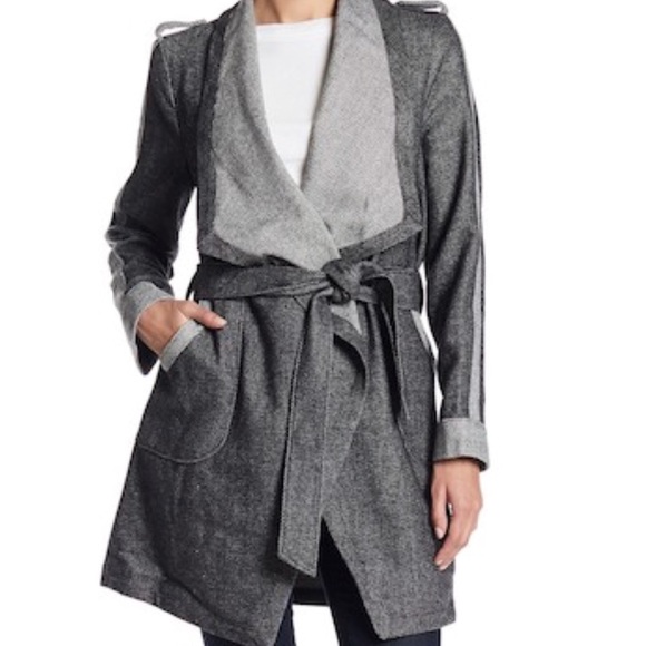 BB Dakota | Jackets & Coats | Bb Dakota Grey Coat | Poshmark